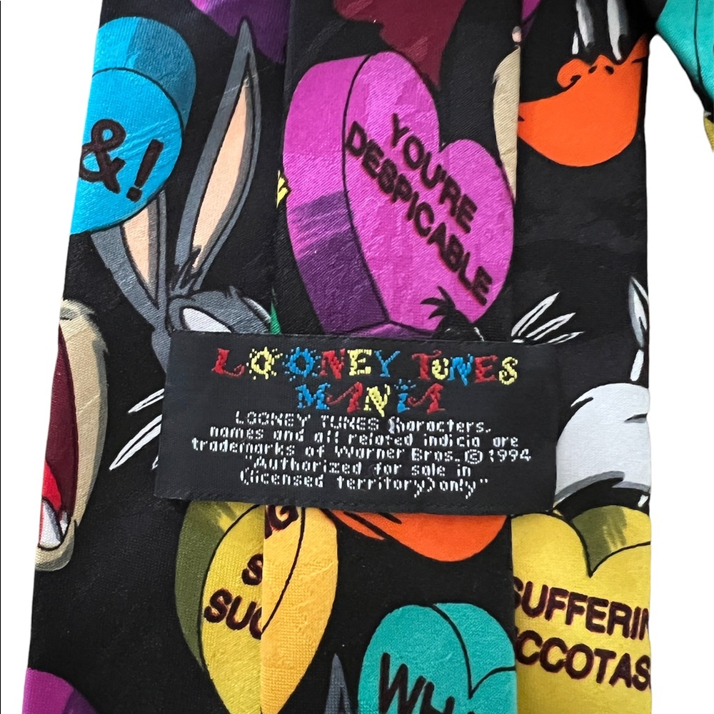 Looney Toons Mania Valentine’s Day Tie - Gem